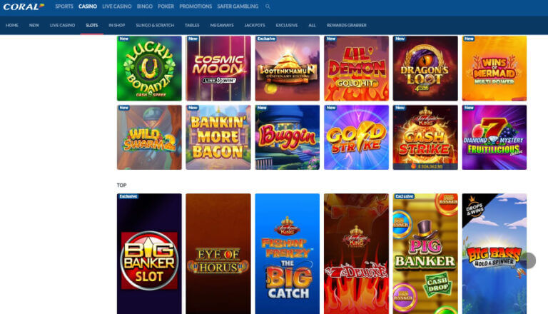 Coral UK Casino Review 2025 | 100 Free Spins Welcome Offer
