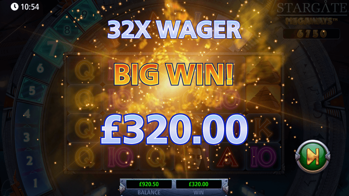 Stargate Megaways Slot Review | Max Win Up to 25,000x